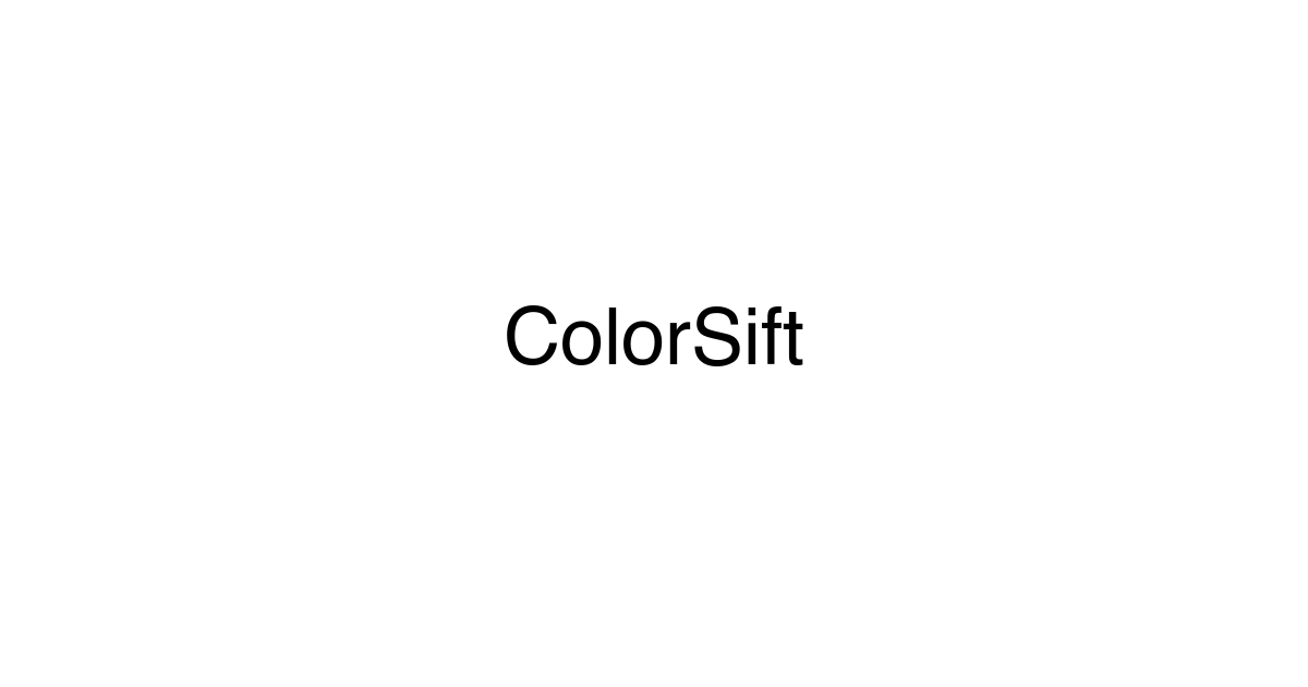 Material Design颜色 - ColorSift - 颜色工具箱